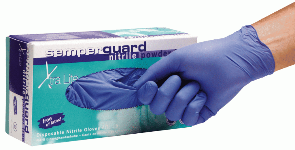 Rukavice SEMPERIT EXTRA LITE nepudrované - 200ks