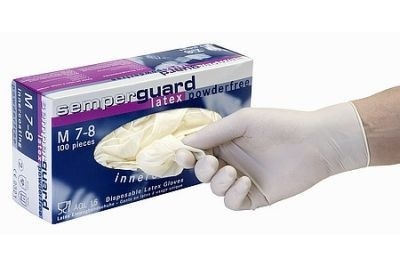 Rukavice SEMPERIT LATEX nepudrované 100ks